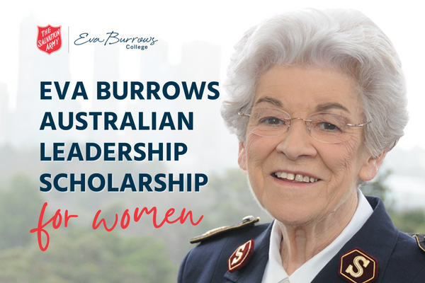 Australian Leadership Scholarship for Women | Eva Burrows College
